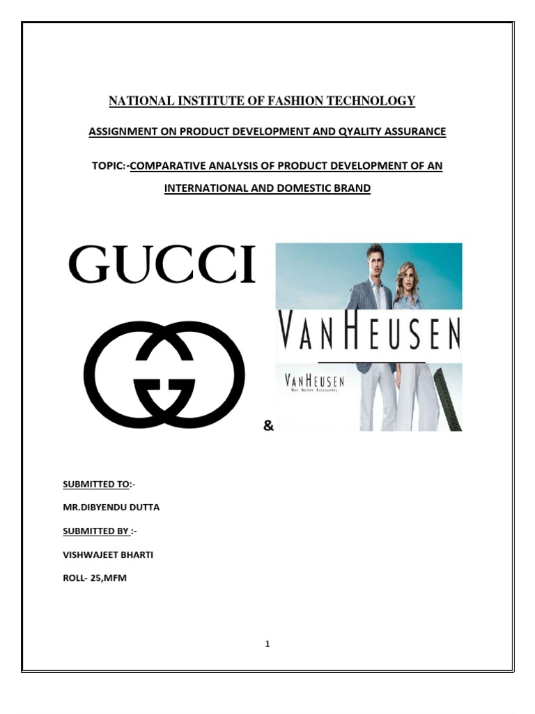 Gucci Brand Development Analysis | PDF | Supply Chain | Invoice