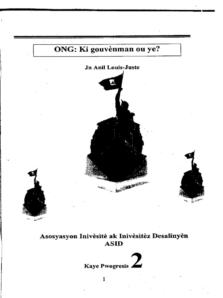 ONG, Ki Gouvenman Ou Ye, Janil Louis Juste | PDF