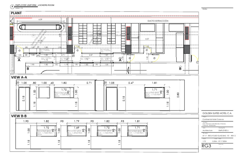 Employee Uniform Lockers Room Plan | PDF