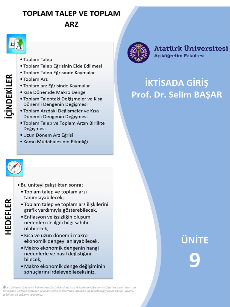 Toplam Talep Ve Toplam Arz | PDF