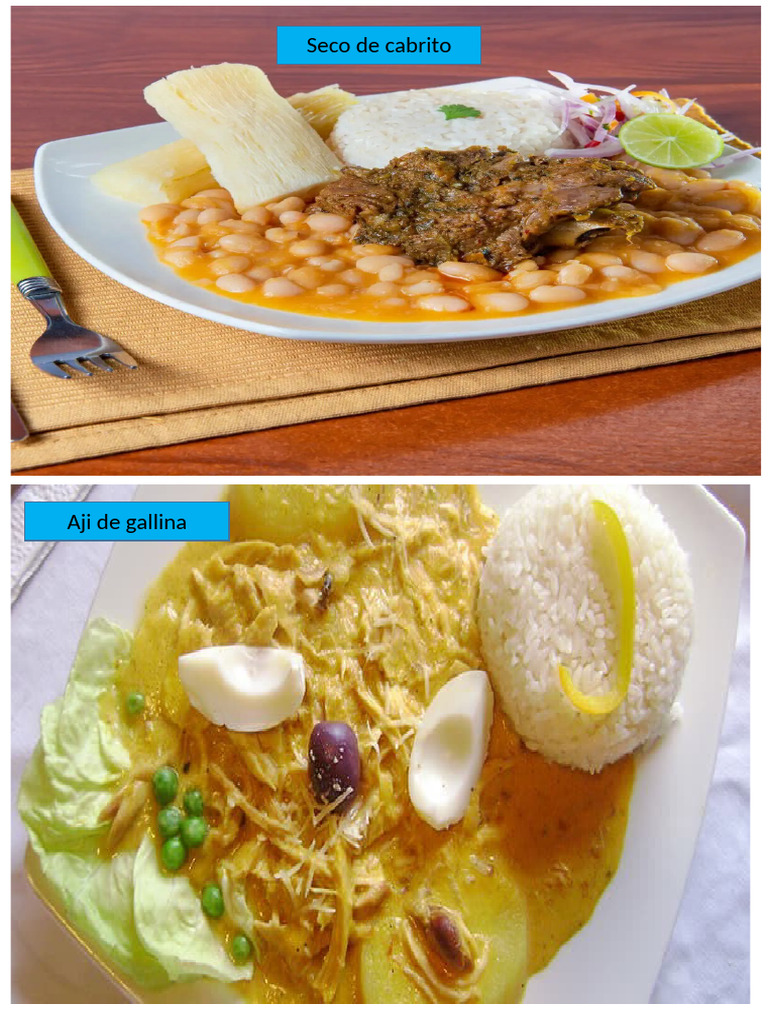 Platos Tipicos | PDF