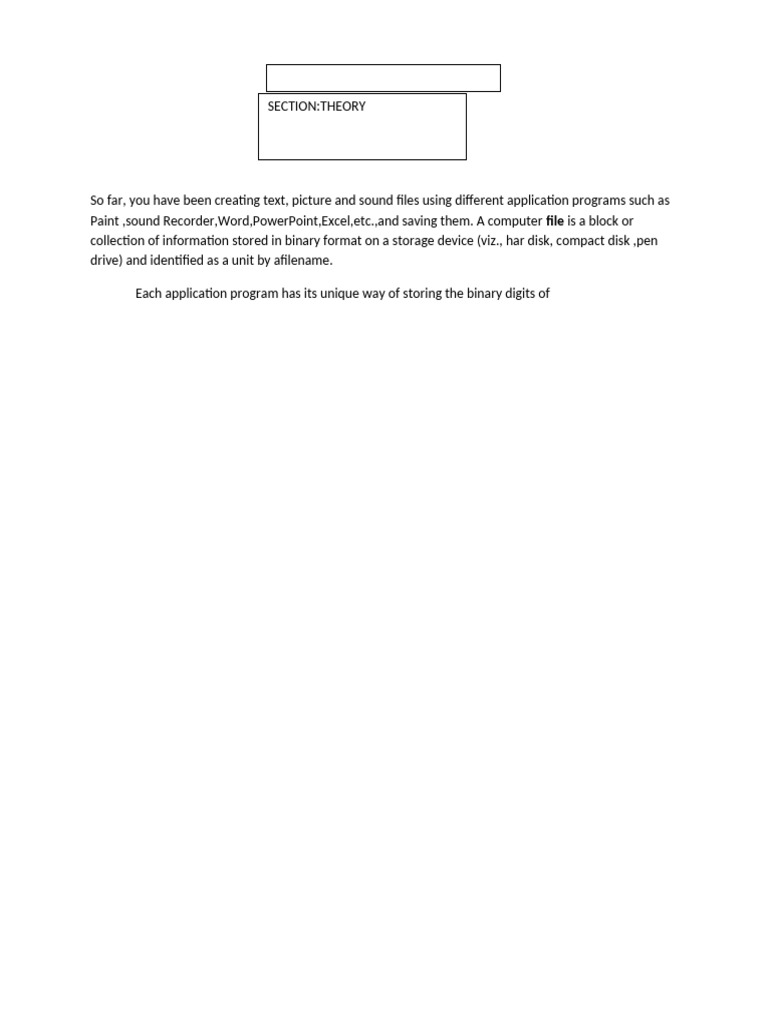 Understanding Computer File Storage | PDF