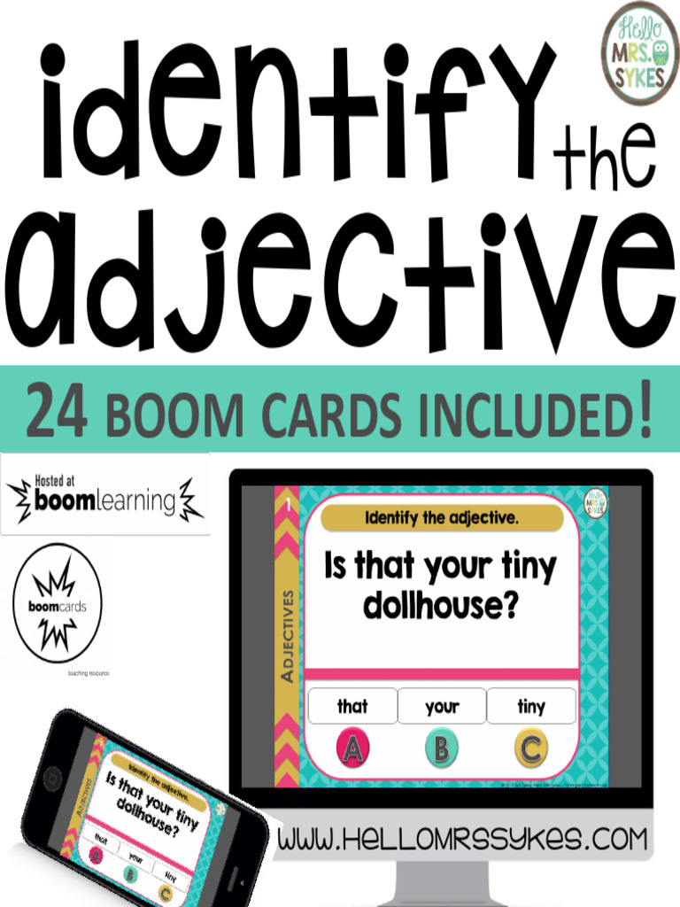 Identify: Adjective | PDF