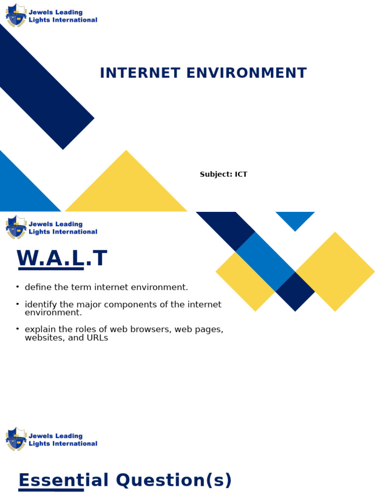 Understanding the Internet Environment | PDF | Computer Network | Internet