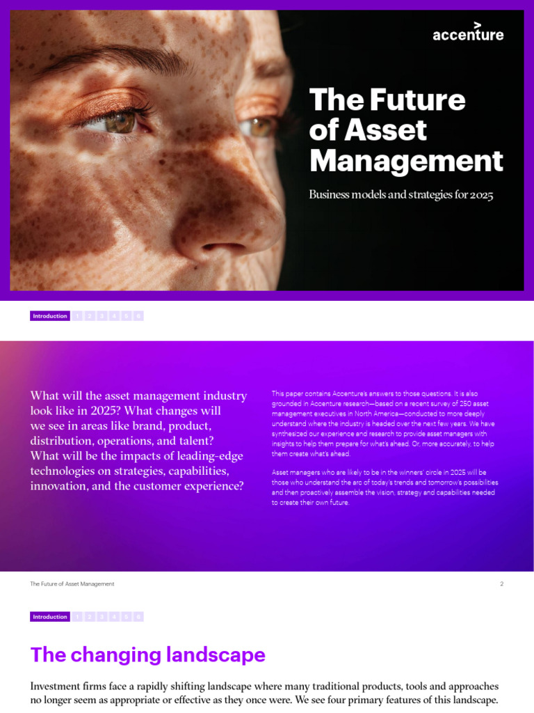 Accenture Future of Asset Management | PDF | Brand | Investment Management