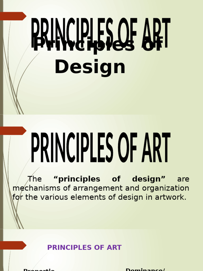 2 A Principles of Art | PDF | Composition (Visual Arts) | Symmetry