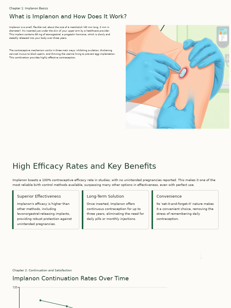 Implanon: Patient Information Guide | PDF | Birth Control | Family Planning
