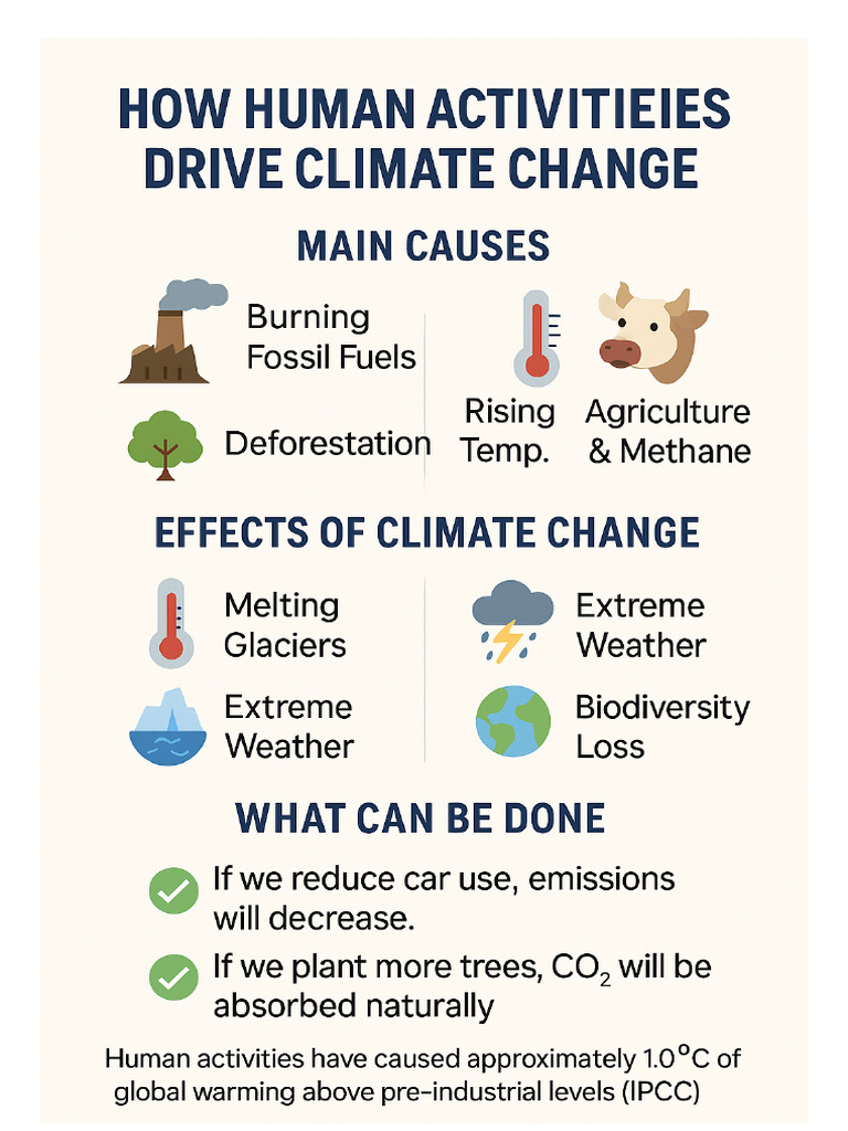 Climate Change Infographic | PDF