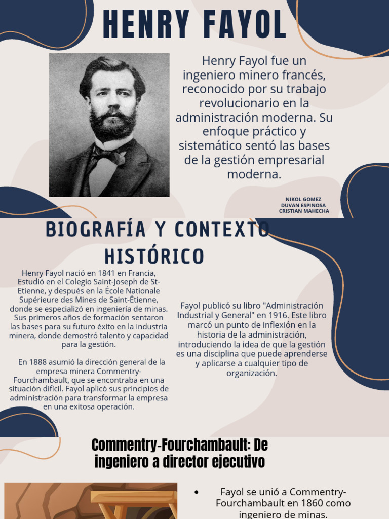 Henry Fayol PDF | PDF | Economias | Business