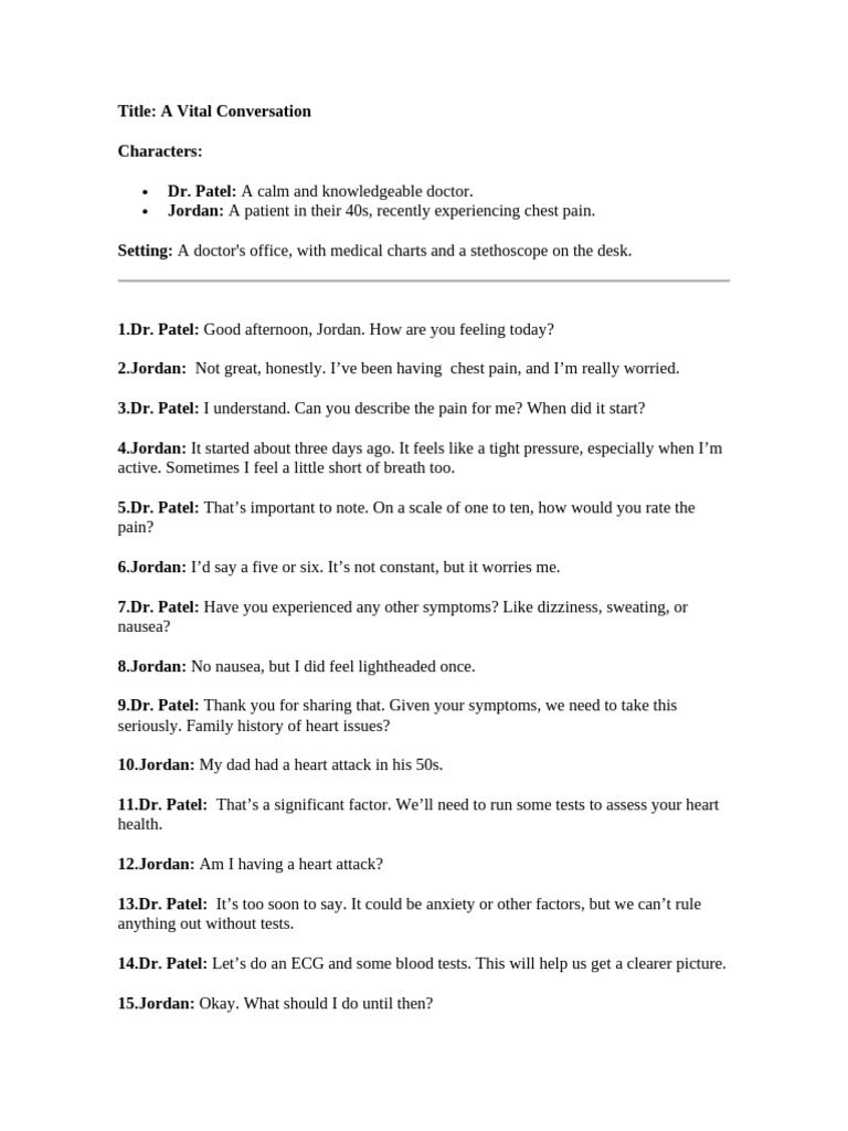 Vital Conversation | PDF