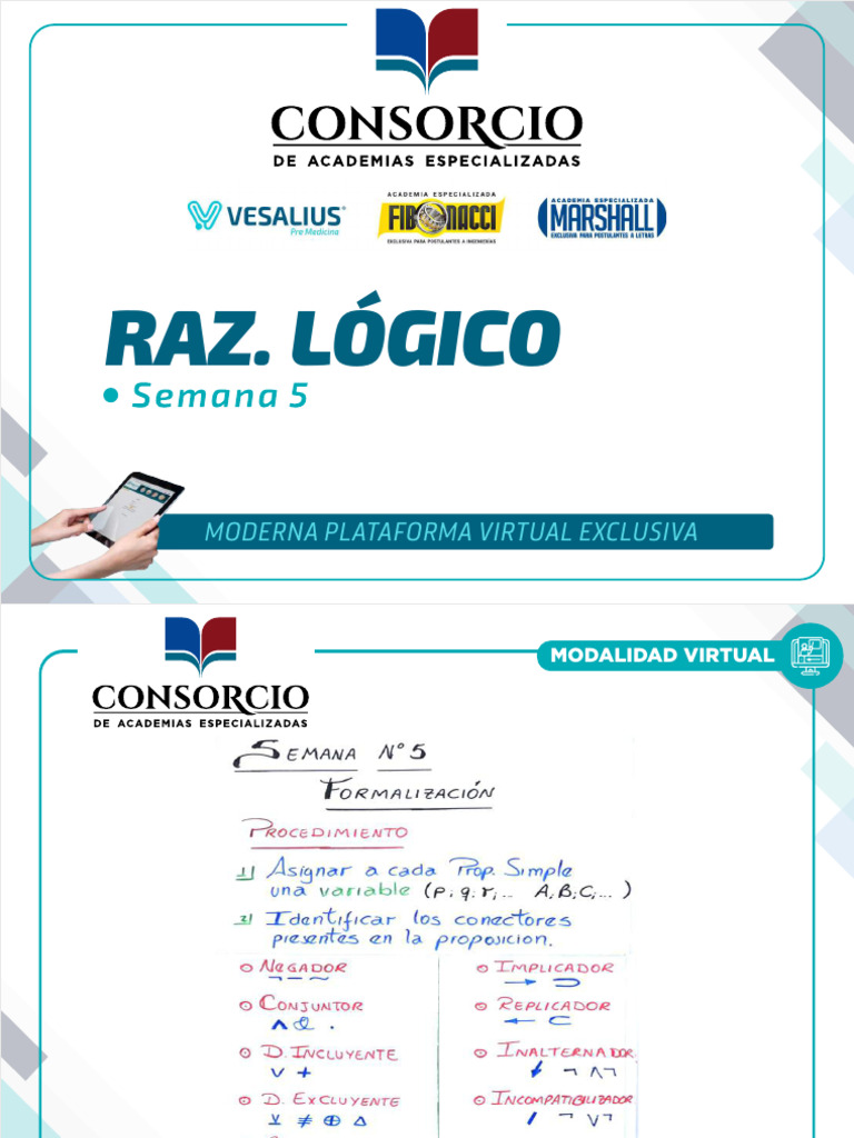 CONSORCIO - Pizarra - Razonamiento Logico-Tema 5-Comprimido | PDF