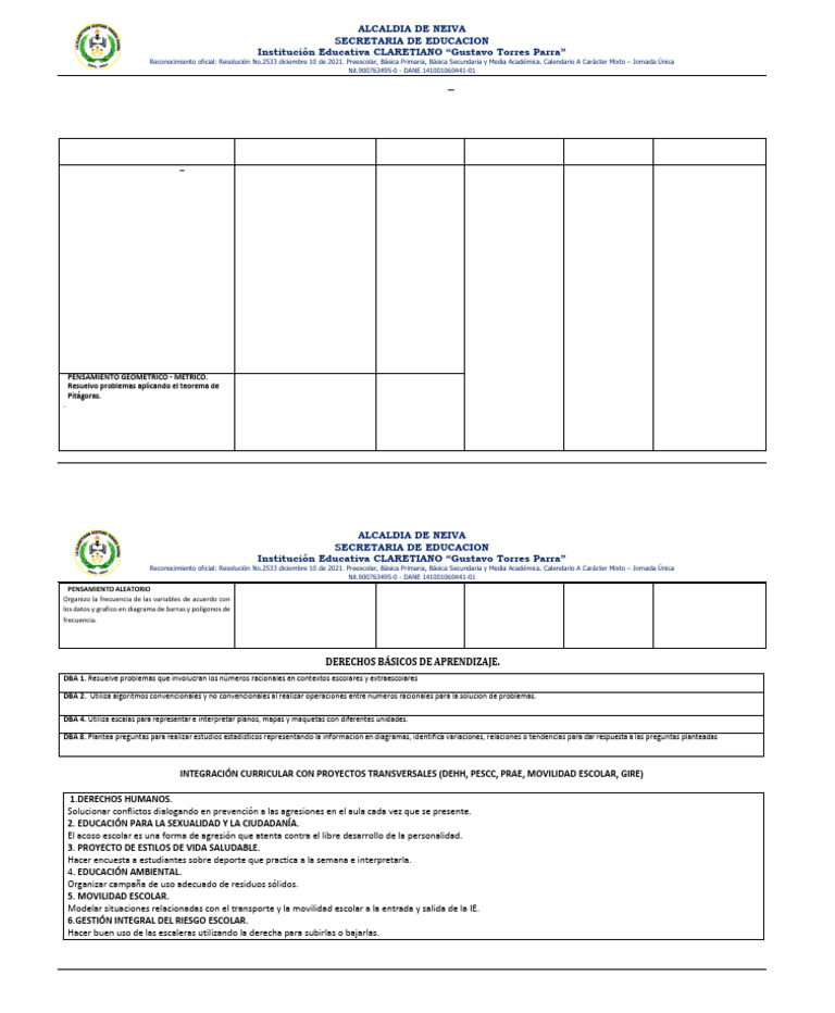 Carta de Navegaci-N 700 IIP 2025. | PDF | Número racional | Educación primaria
