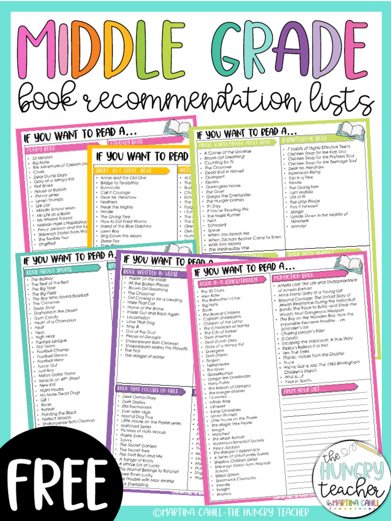 Middle School Book Recommendations | PDF