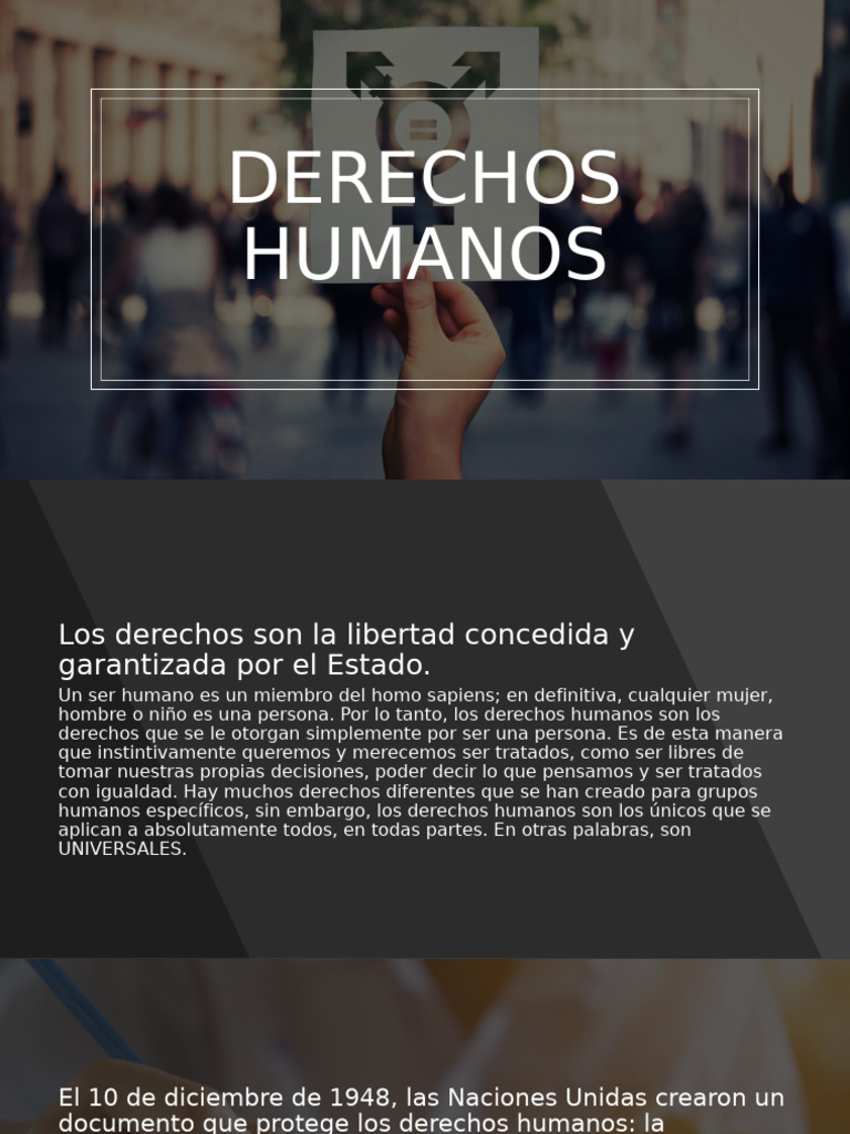 Derechos Humanos: Fundamentos Universales | PDF | Libertad | Derechos ...