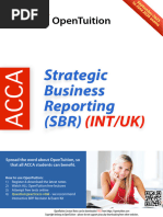 ACCA SBR Specimen Exam Solutions | PDF | Fair Value | Goodwill (Accounting)
