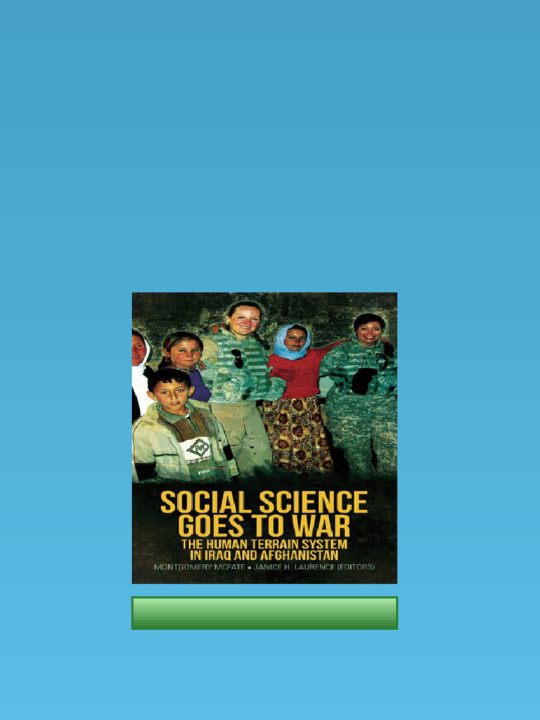 (Ebook) Social Science Goes to War: The Human Terrain System in Iraq and Afghanistan by ...