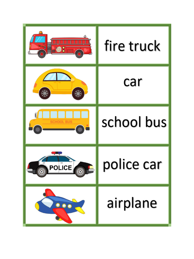 Vehicle Types and Categories List | PDF