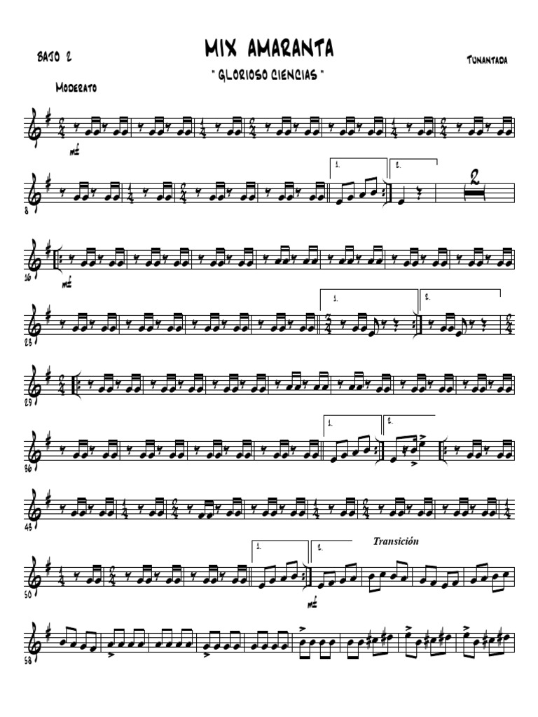 Amaranta - Bajo 2 | PDF