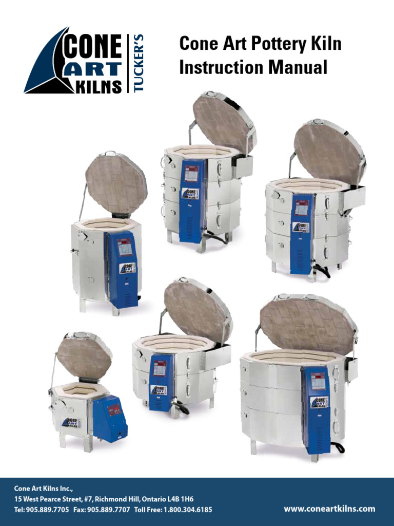 Instruction Manual-Pottery Kiln | PDF | Fuse (Electrical) | Mains ...