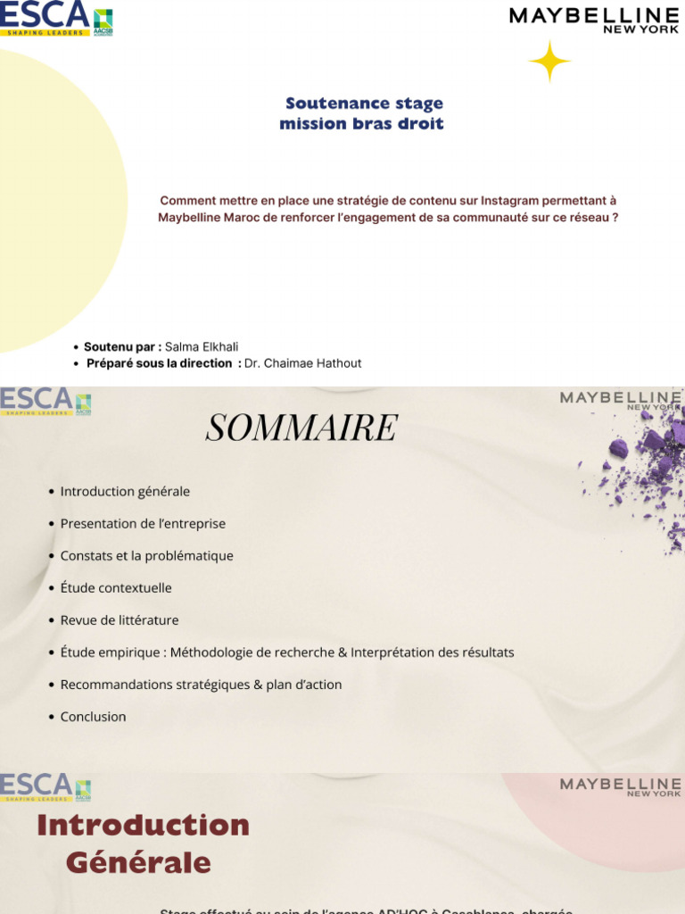 Présentation Soutenance | PDF