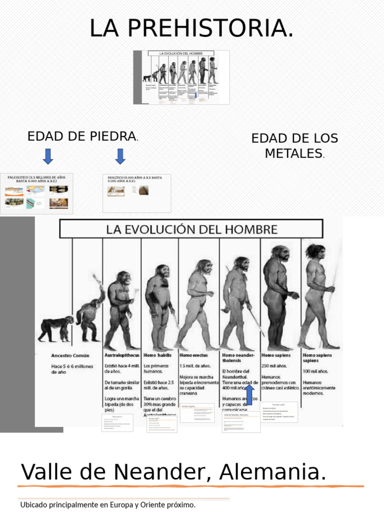 Prehistoria Paleolitico Neolítico Mesoligoco | PDF | Humano | Nómada