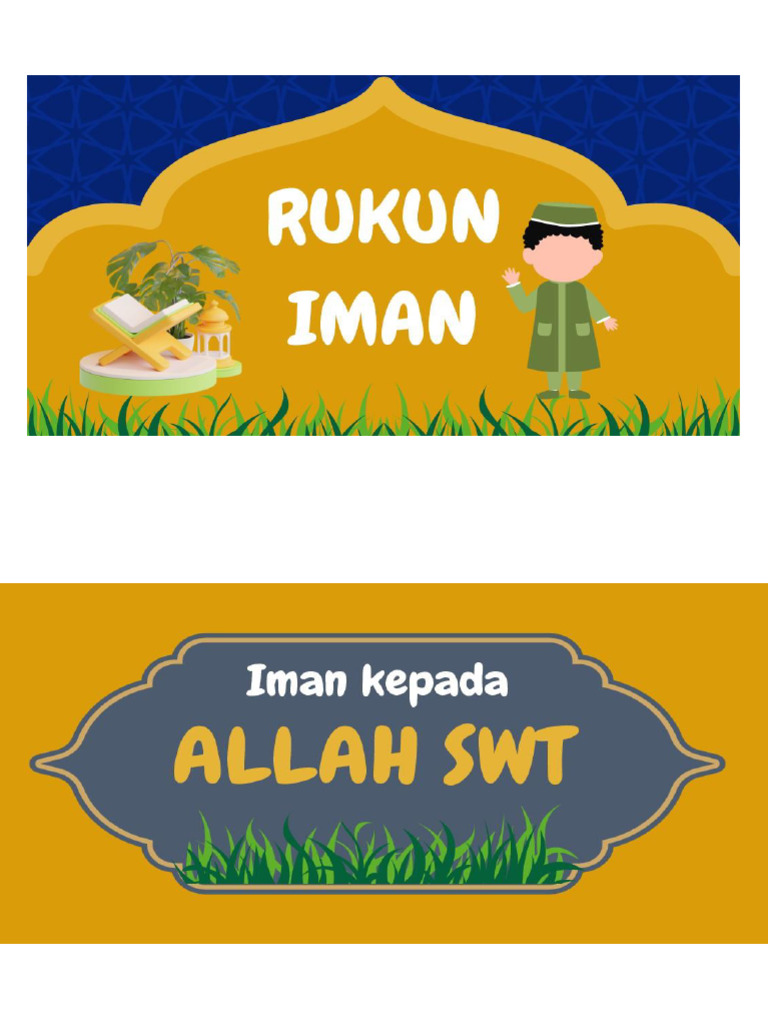 Rukun Iman | PDF