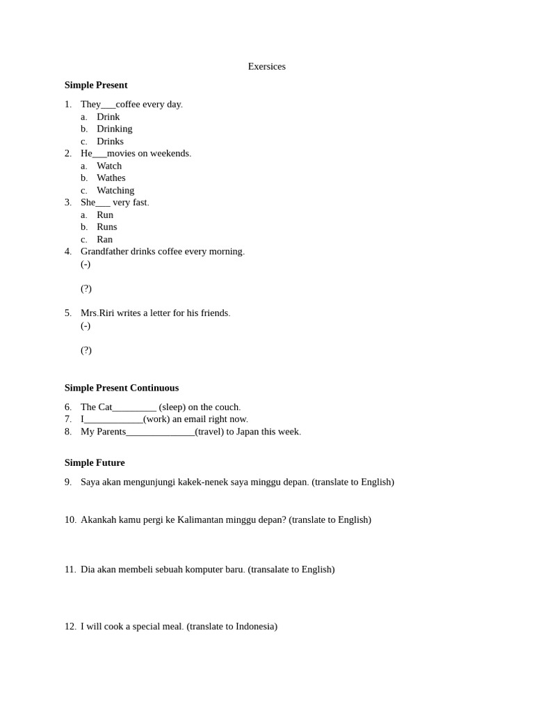 Exersice S | PDF