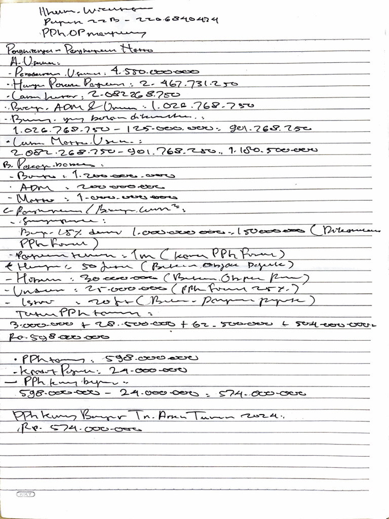 PPH OP Mengulang - Ilhamw.2206840474 | PDF