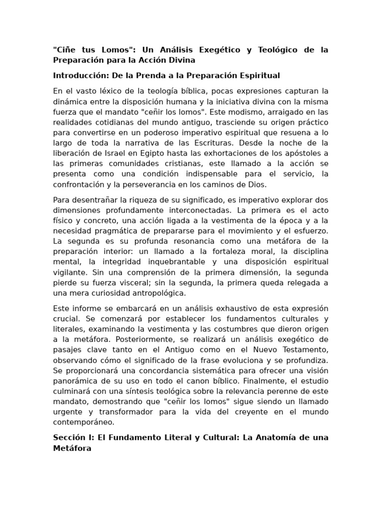 Ciñe Tus Lomos | PDF | Verdad | Ropa