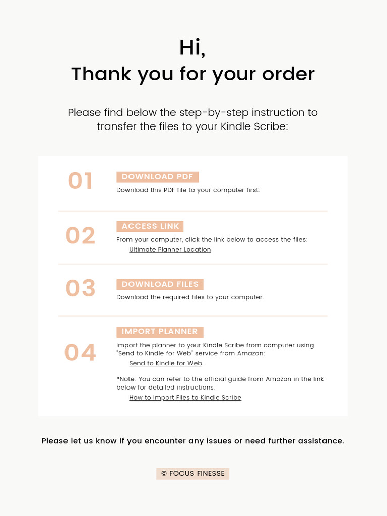 SCRIBE UltimatePlannerDigitalDownload | PDF