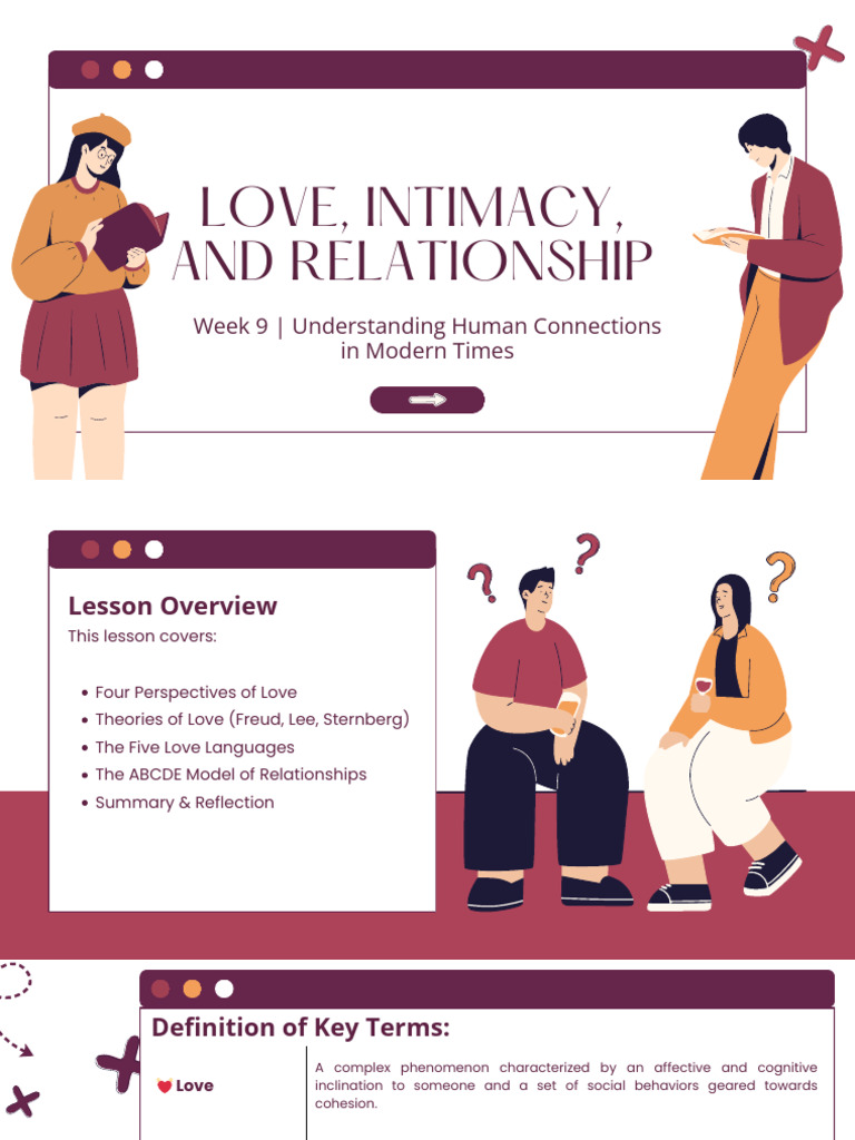 Love, Intimacy, and Relationship PDF | PDF | Love | Emotions
