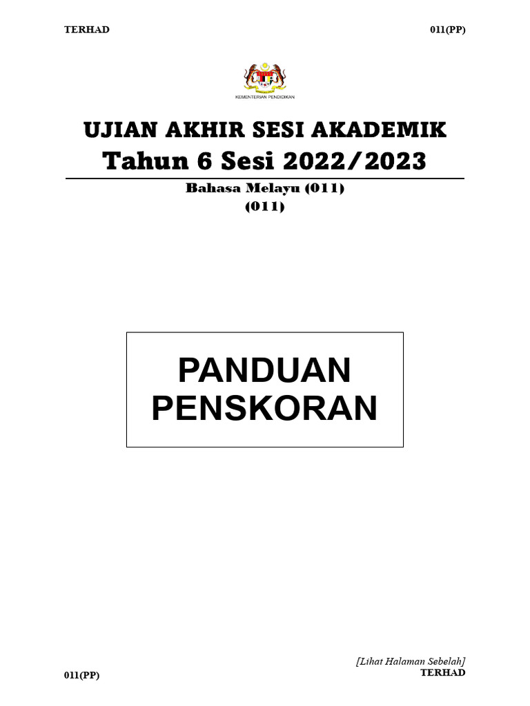 BM TAHUN 6 JWPN | PDF
