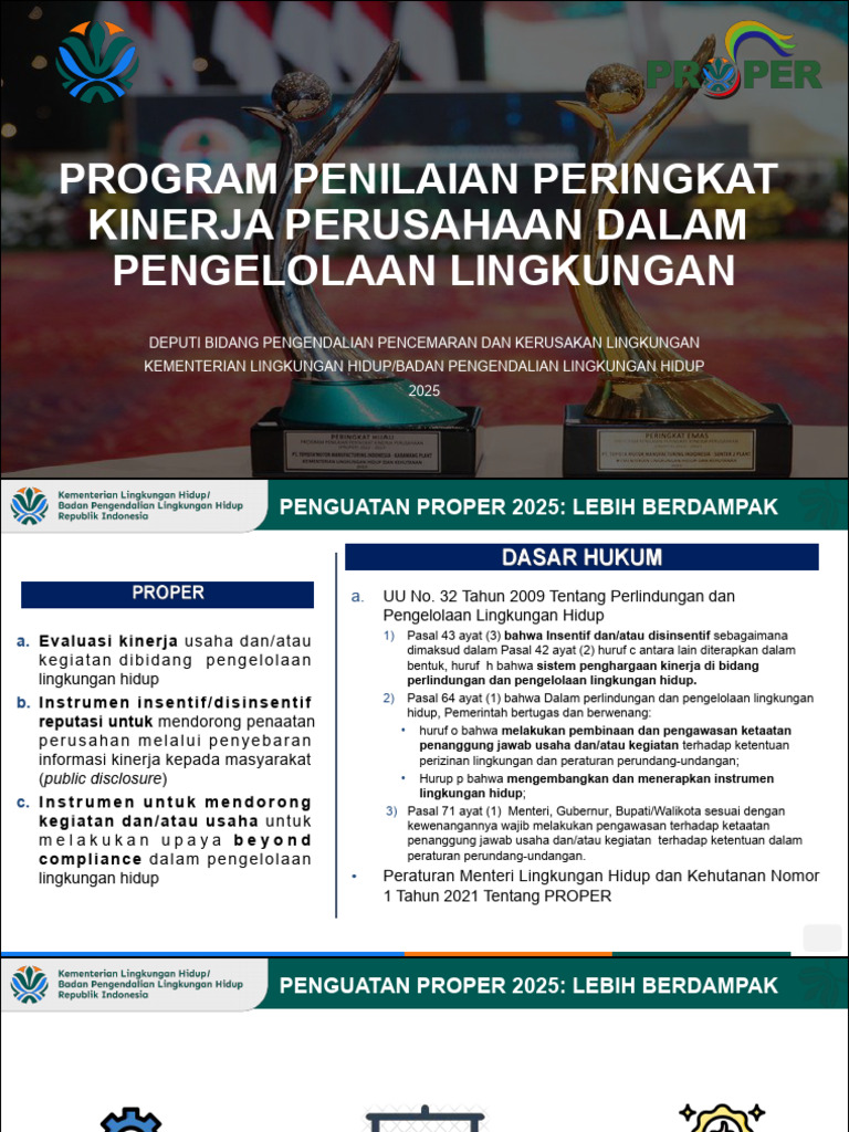 Mekanisme PROPER 2025 | PDF