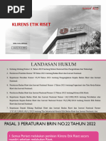 Pedoman Umum Pengusulan Klirens Etik Riset | PDF | Seni