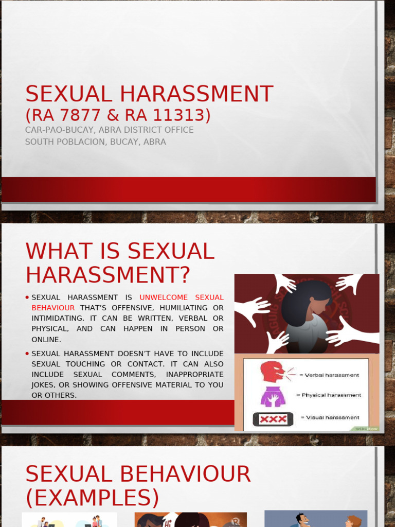 Understanding Sexual Harassment Laws | PDF | Sexual Harassment | Harassment