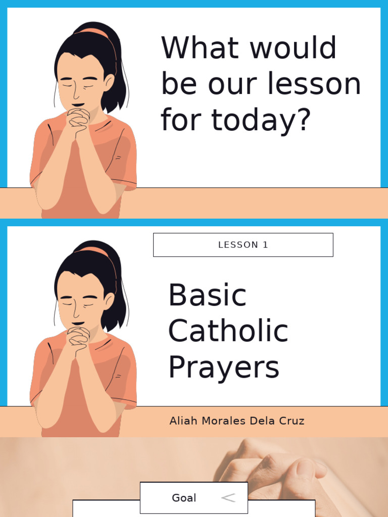 Basic Catholic Prayers PPT 3 | PDF | God The Father | God In Christianity