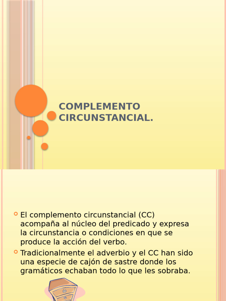 Guía sobre el Complemento Circunstancial | PDF