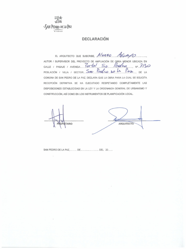 Declaracion Art 144 | PDF