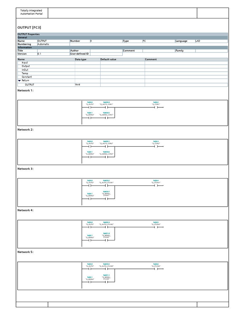 OUTPUT Block Configuration Guide | PDF