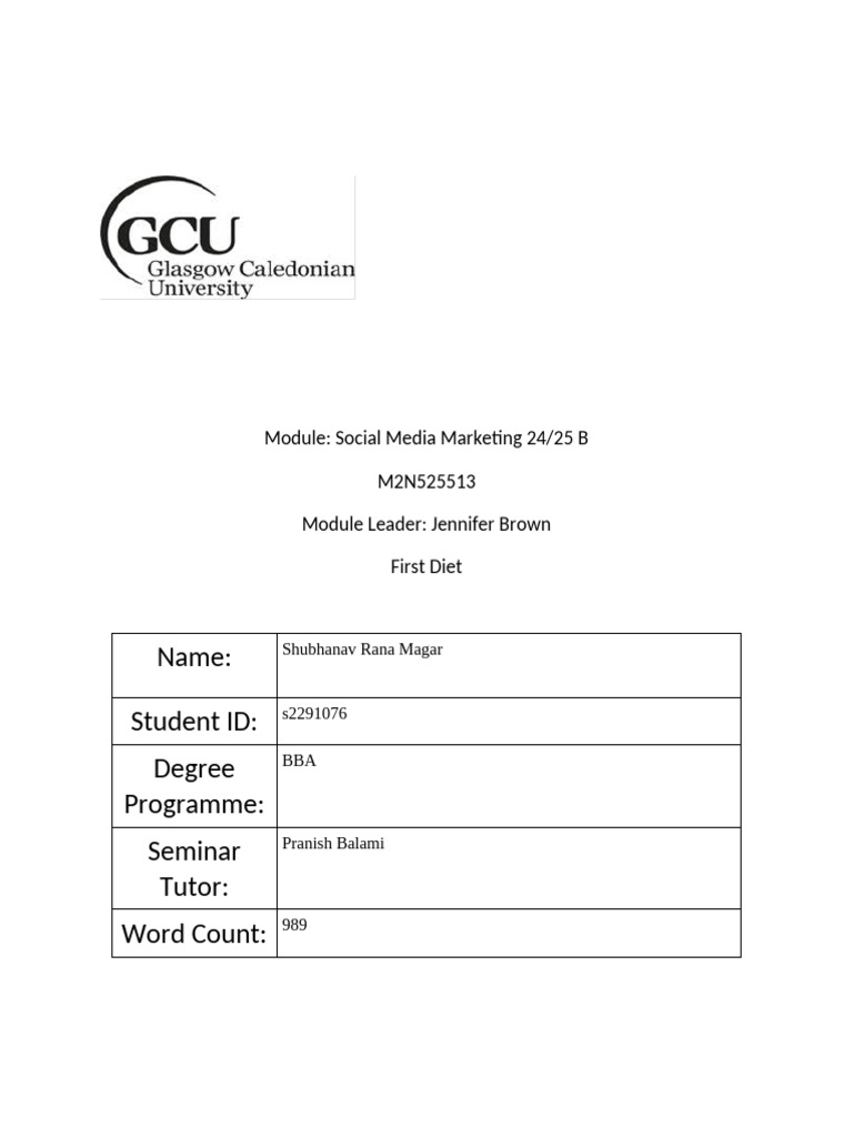 SSM Final Cw2 | PDF | Facebook | Popular Culture & Media Studies