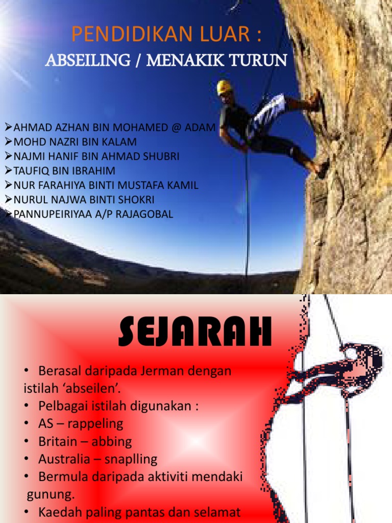 Abseiling Quotes