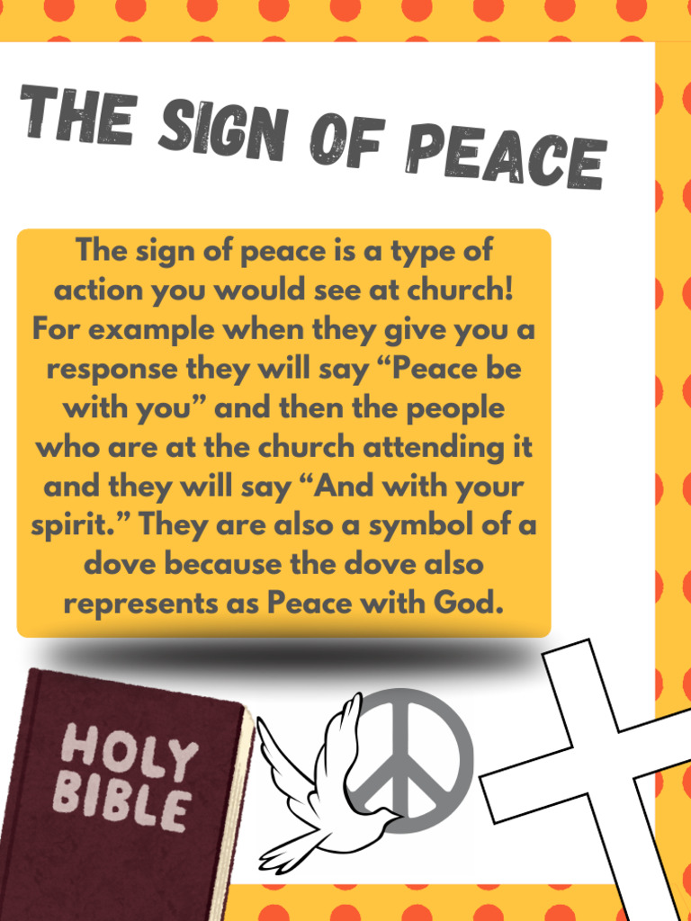 The Sign of Peace | PDF