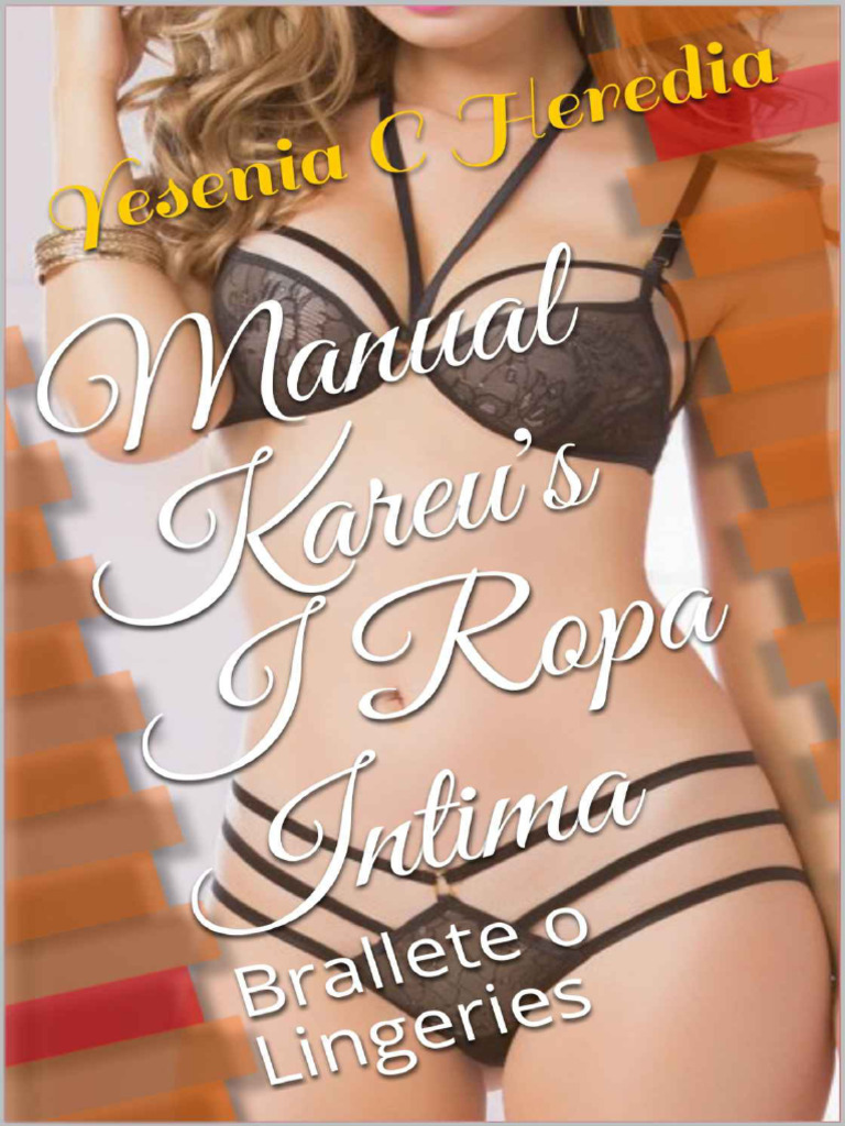 Patrones Lencería | PDF | Sostén | Cordón