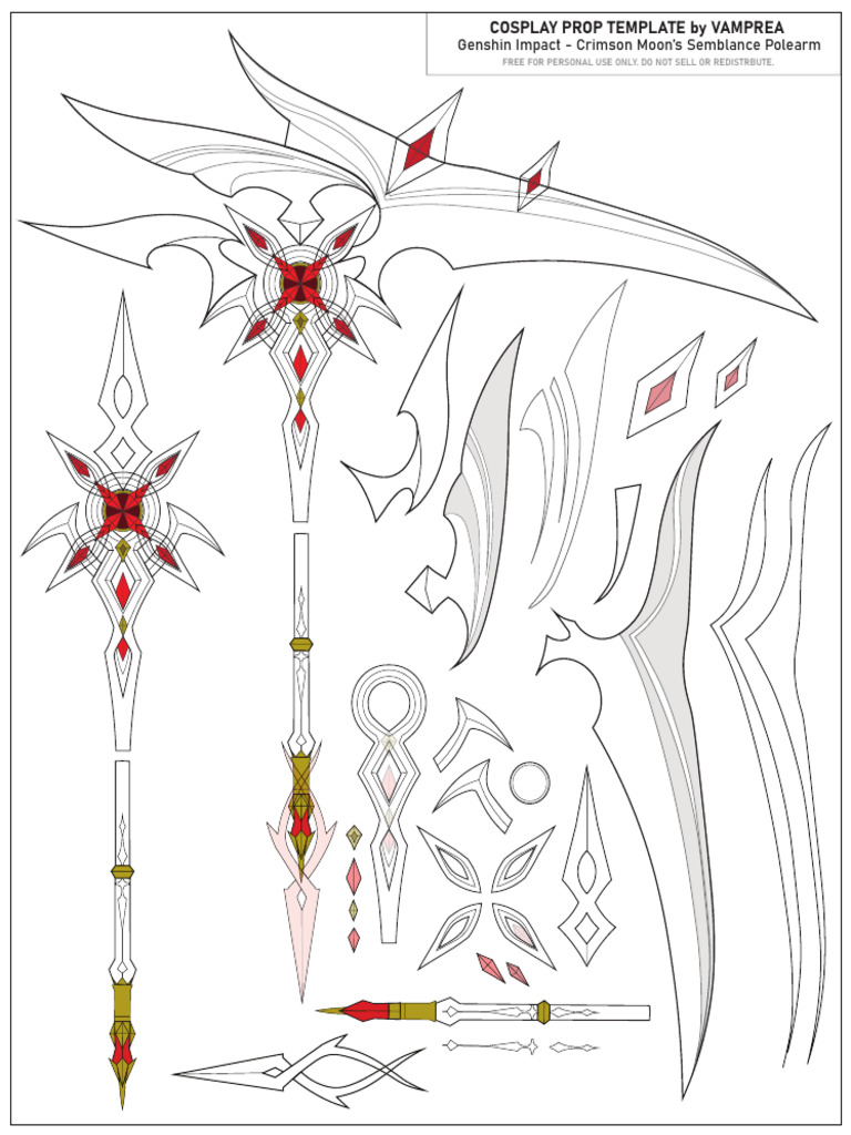 Vamprea - Crimson Moon's Semblance Template | PDF