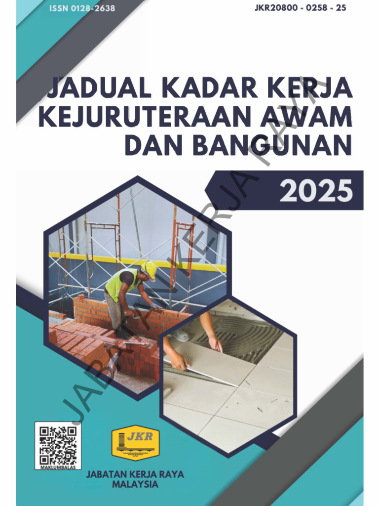 Buku Jadual Kadar Kerja JKK Kejuruteraan Awam Da 250613 214908 | PDF
