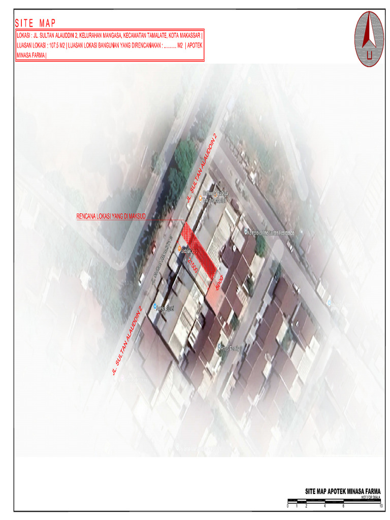 Revisi Apotek Minasa Farma Layout Denah | PDF