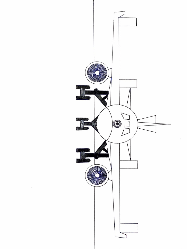 Aeroplane Pop Up Card Template | PDF