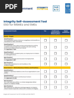Brela Integrity Pledge Form | PDF