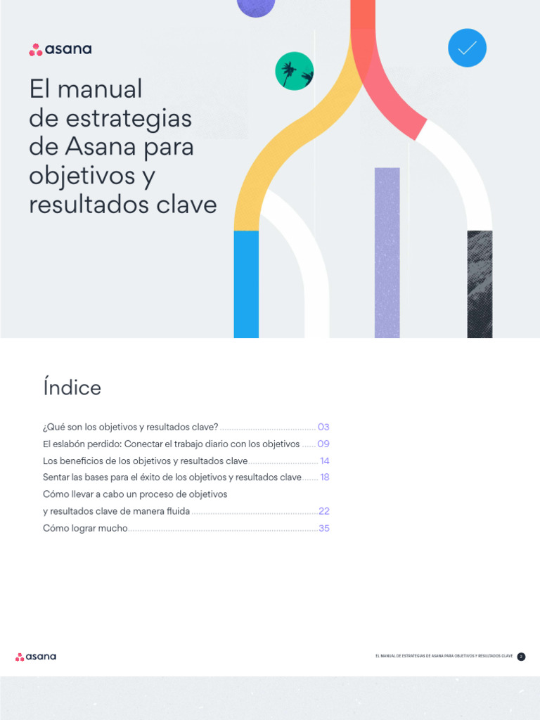 OKR: Estrategias de Asana para el éxito | PDF | Intel | Software