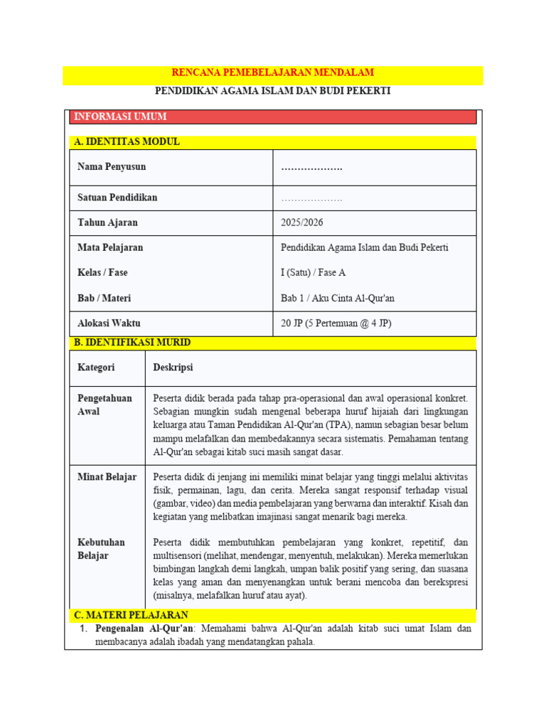 CTH - Pai 1 Deep Learning | PDF